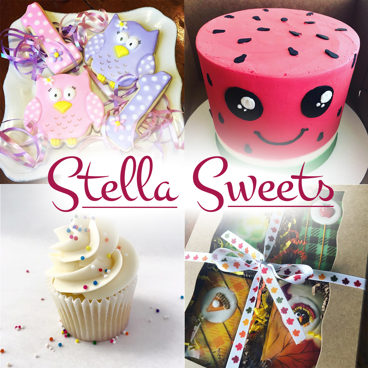 Custom Cakes, Cookies & Cupcakes made in Orange County | Stella Sweets ...
